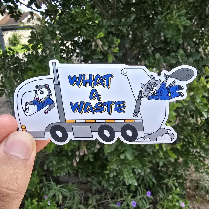 Trash Panda Stickers - Etsy