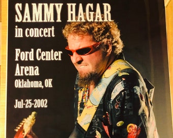 Sammy Hagar Poster - Etsy
