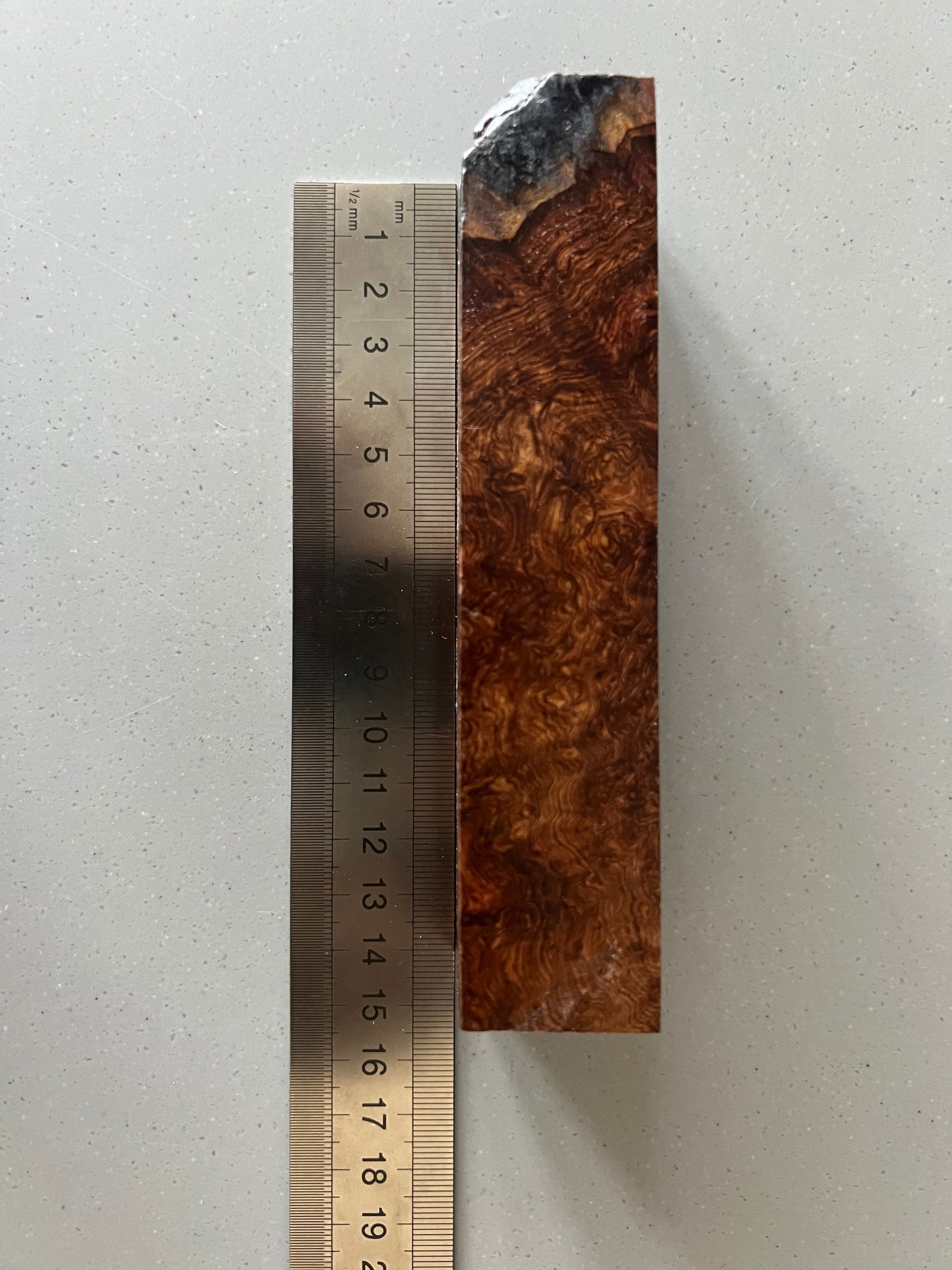 Honduras Rosewood Burl Block - Etsy