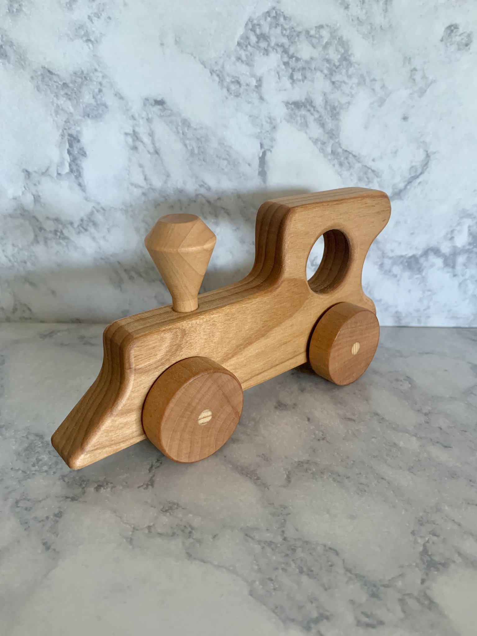 Handcrafted Wooden Train Push Toy - Etsy