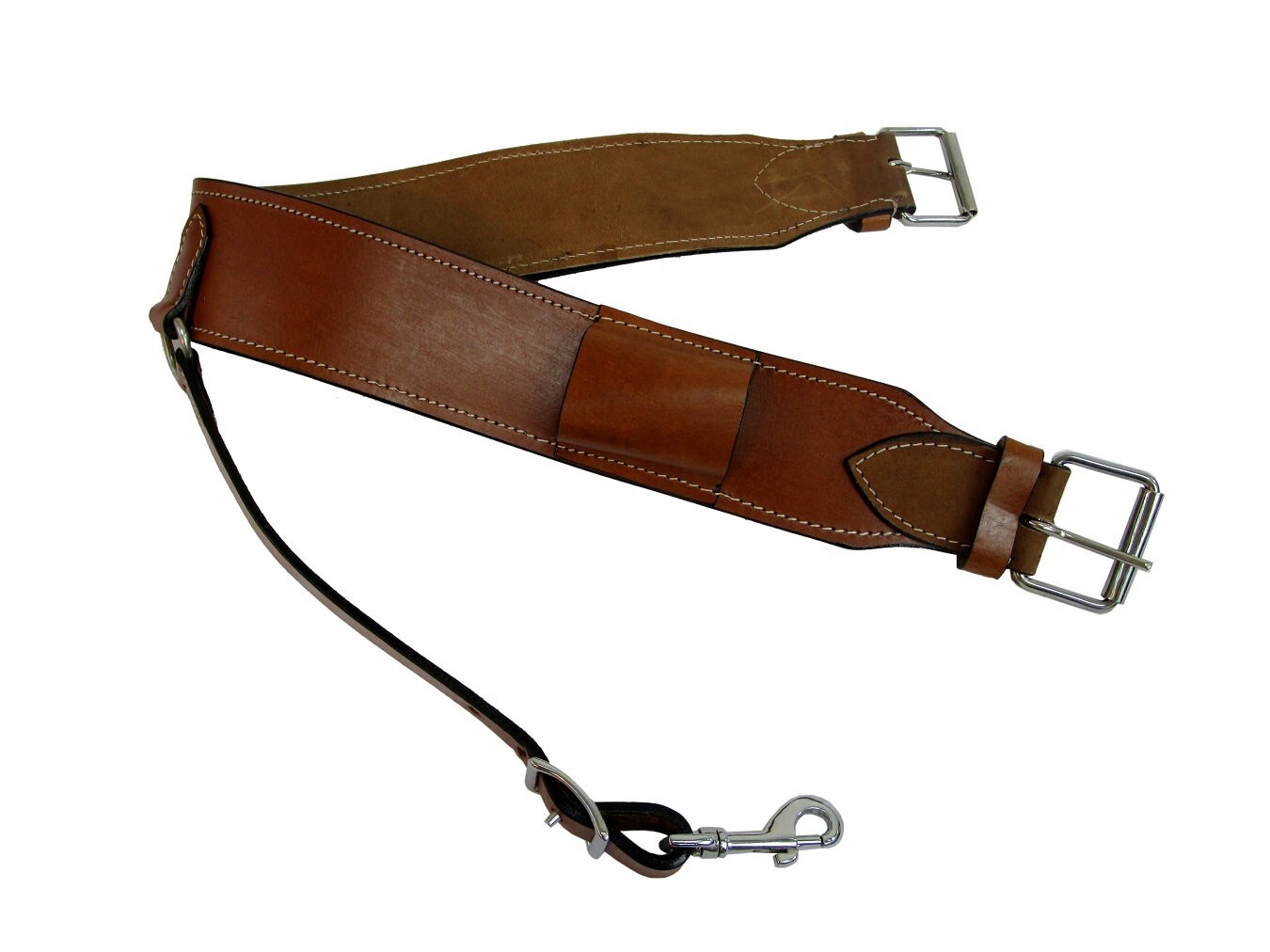 Rear Cinch Western Horse Saddle Back Girth Leather Trail - Etsy