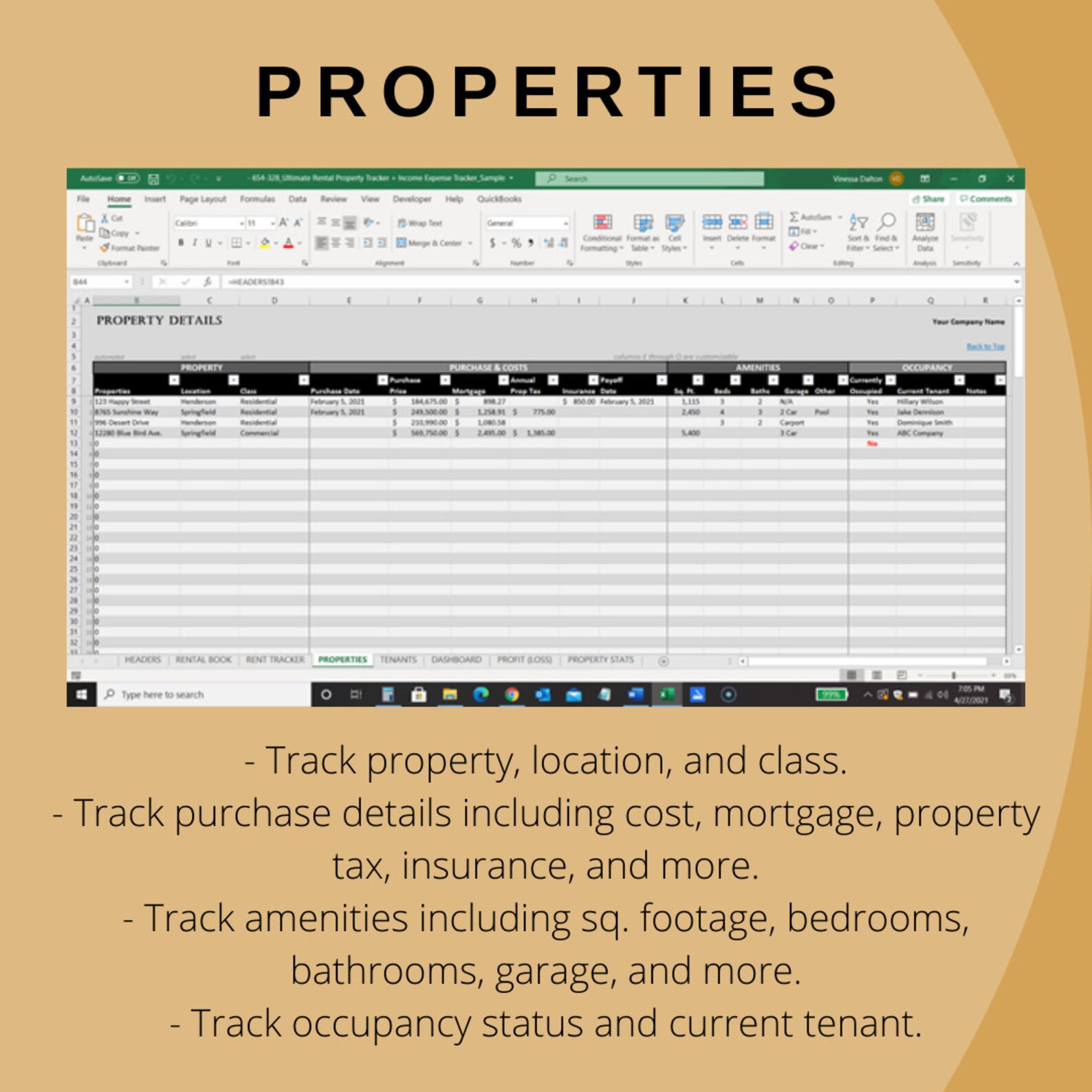 Ultimate Rental Property Tracker - Complete Income & Expense Tracker ...