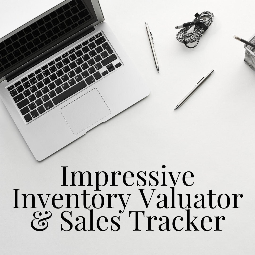 Impressive Inventory Valuator & Sales Tracker Excel Template Instant ...