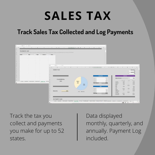 Ultimate Inventory & Sales Tracker - Bookkeeping for Sales - All in One ...