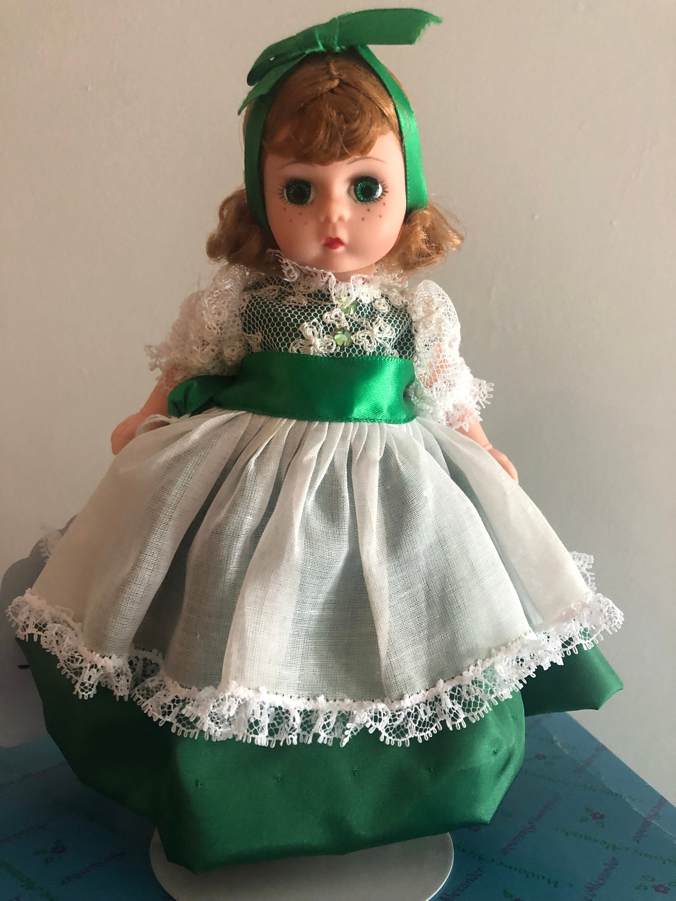 Madame Alexander Irish Lass 8 International Doll, Retired St. Patrick's ...