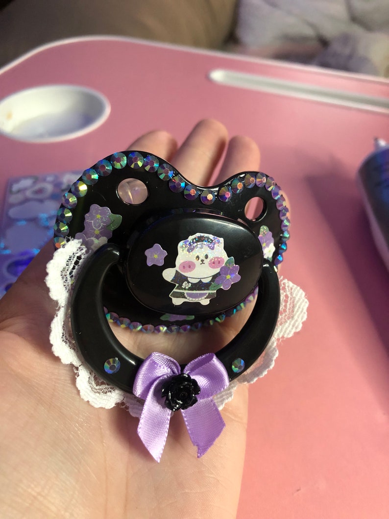 Decorated Adult Pacifier - Etsy
