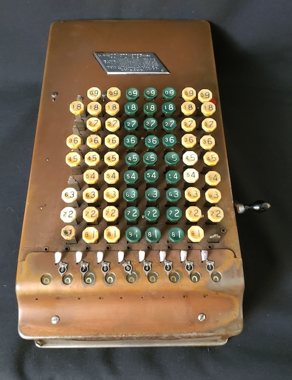 Vintage Felt & Tarrant 1927 Comptometer Model J Adding Machine - Etsy