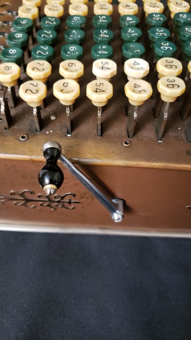 Vintage Felt & Tarrant 1927 Comptometer Model J Adding Machine - Etsy