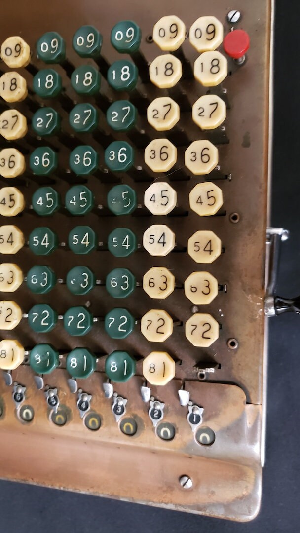 Vintage Felt & Tarrant 1927 Comptometer Model J Adding Machine - Etsy