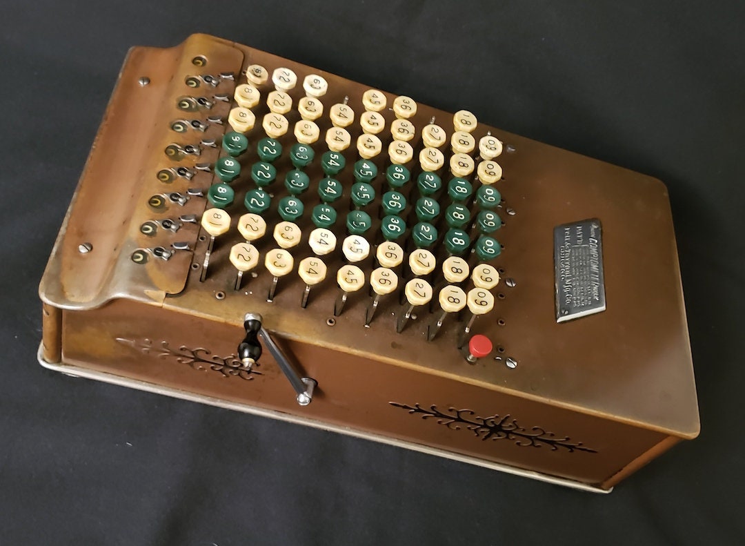 Vintage Felt & Tarrant 1927 Comptometer Model J Adding Machine - Etsy