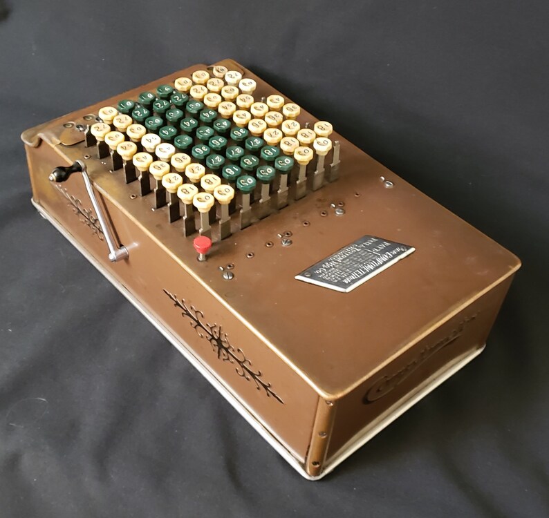 Vintage Felt & Tarrant 1927 Comptometer Model J Adding Machine - Etsy