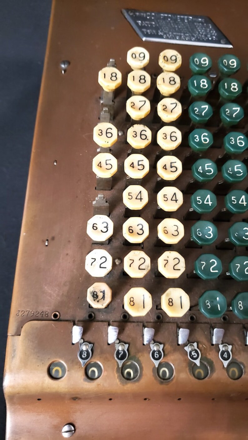 Vintage Felt & Tarrant 1927 Comptometer Model J Adding Machine - Etsy