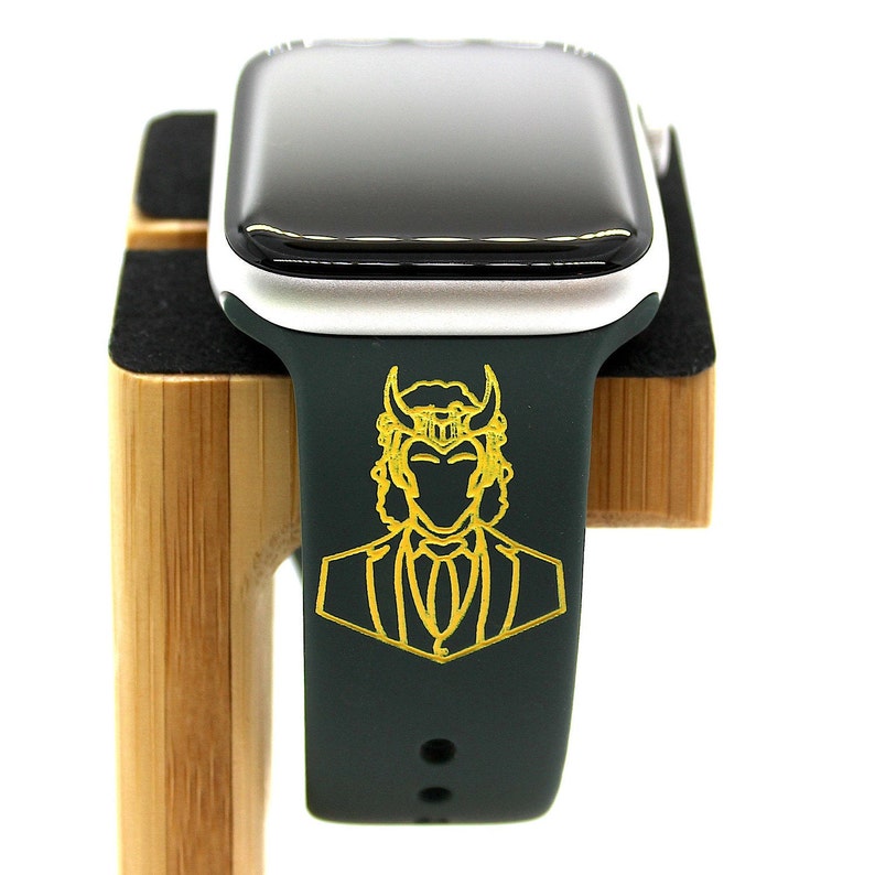 President Loki Marvel Inspired Laser Engraved Apple Watch - Etsy