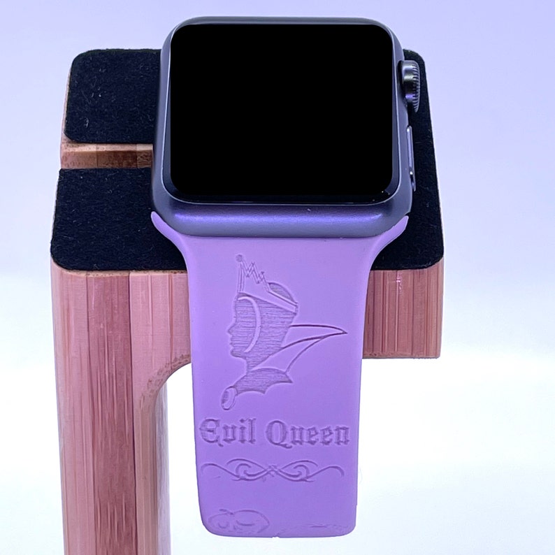 Evil Queen Villains Inspired Laser Engraved Apple Watch Band - Etsy