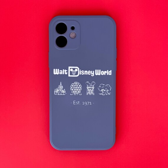 Walt Disney World Minimal Iphone Laser Engraved Phone Case | Etsy