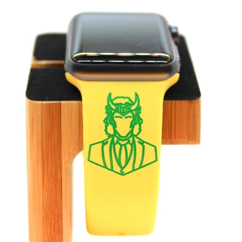 President Loki Marvel Inspired Laser Engraved Apple Watch - Etsy