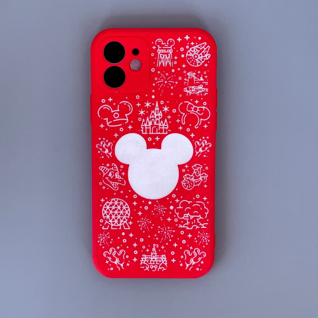 Mickey and Disney Parks - iPhone Laser Engraved Phone Case 11 & 12 ...