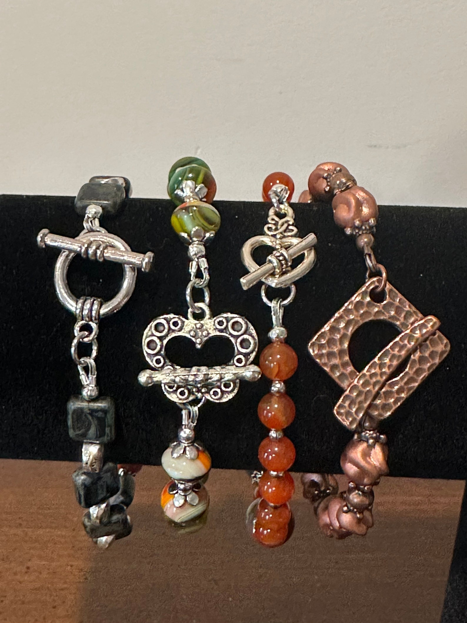 4 Beautiful Single-strand Bracelets sold as a Set - Etsy