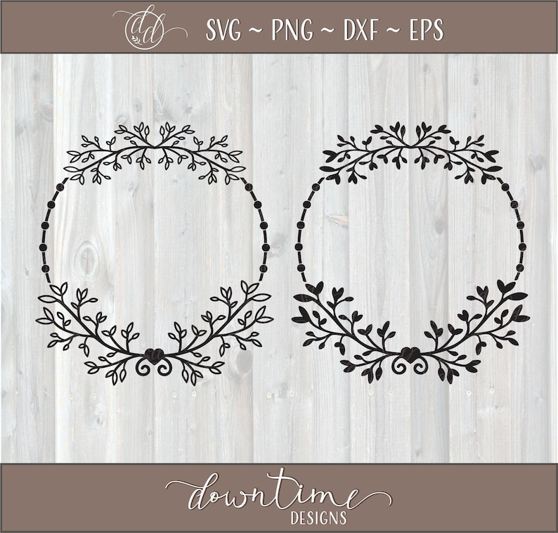Wreath Svg, Floral Svg, Vine Svg, Home Svg, Circle Sign Svg, Flower Svg ...