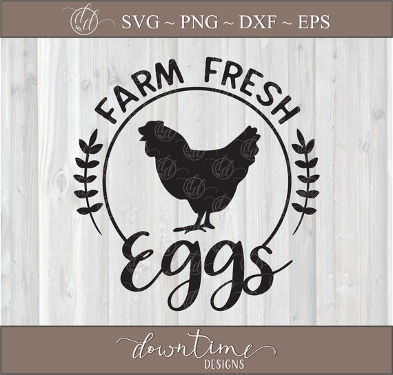 Paper, Party & Kids Clip Art & Image Files Farm fresh eggs svg cut file ...