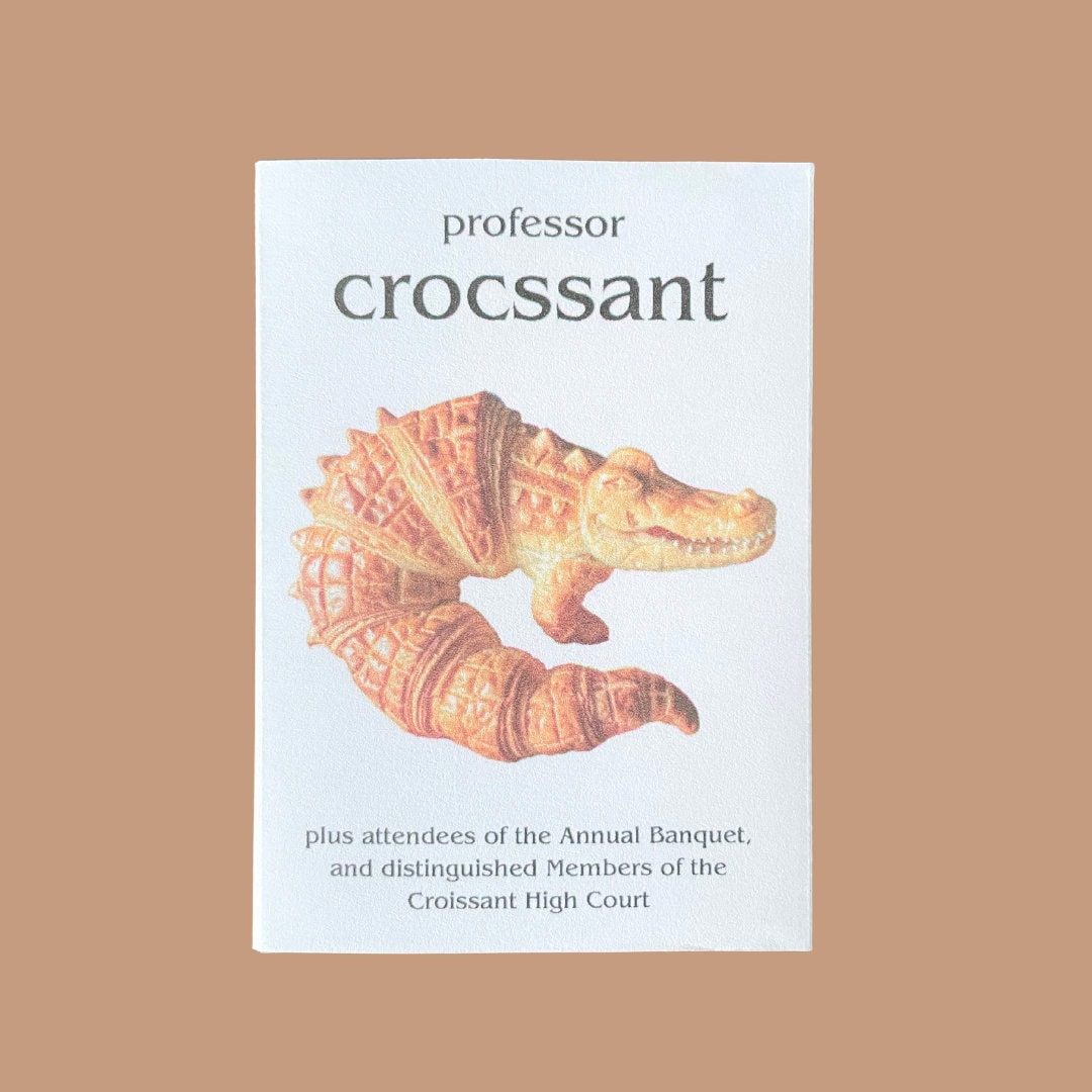 Croissant Animals / Zine - Etsy UK