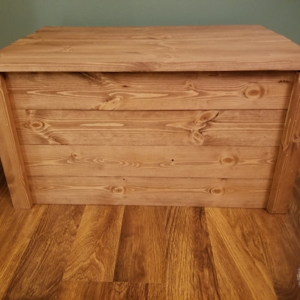 Reclaimed Wood Chest - Etsy