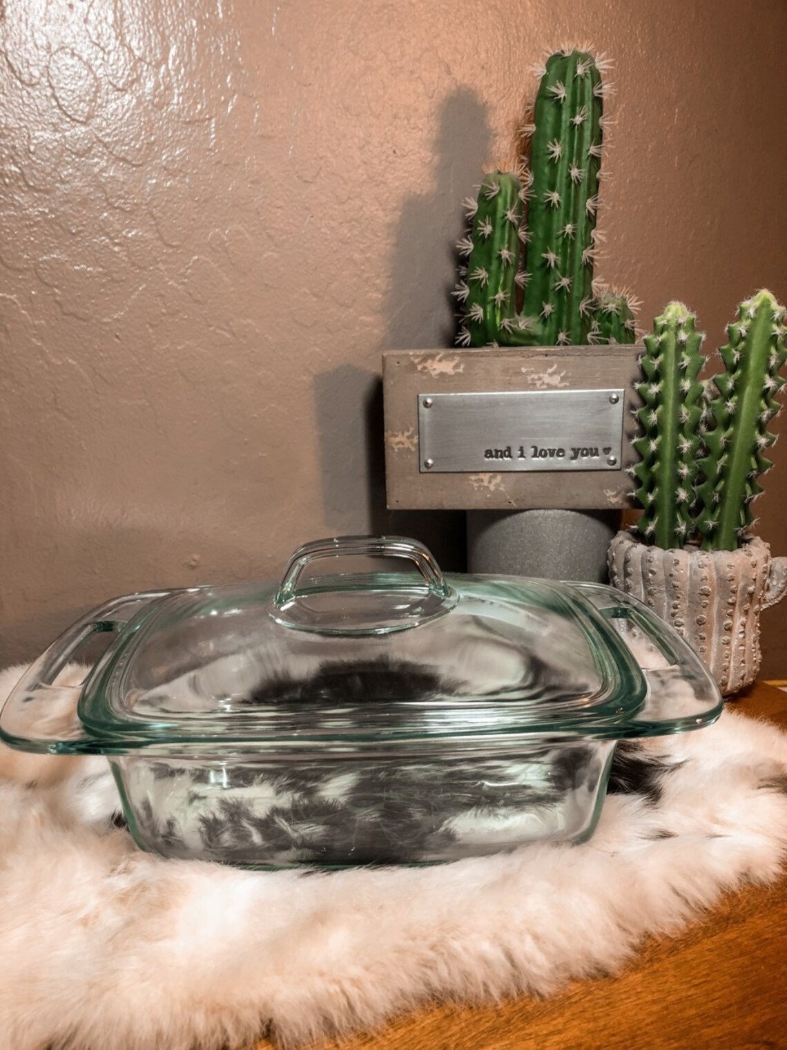 Custom Etched Pyrex Dish With Lid, Wedding Gifts, Clear, Glass Pyrex ...