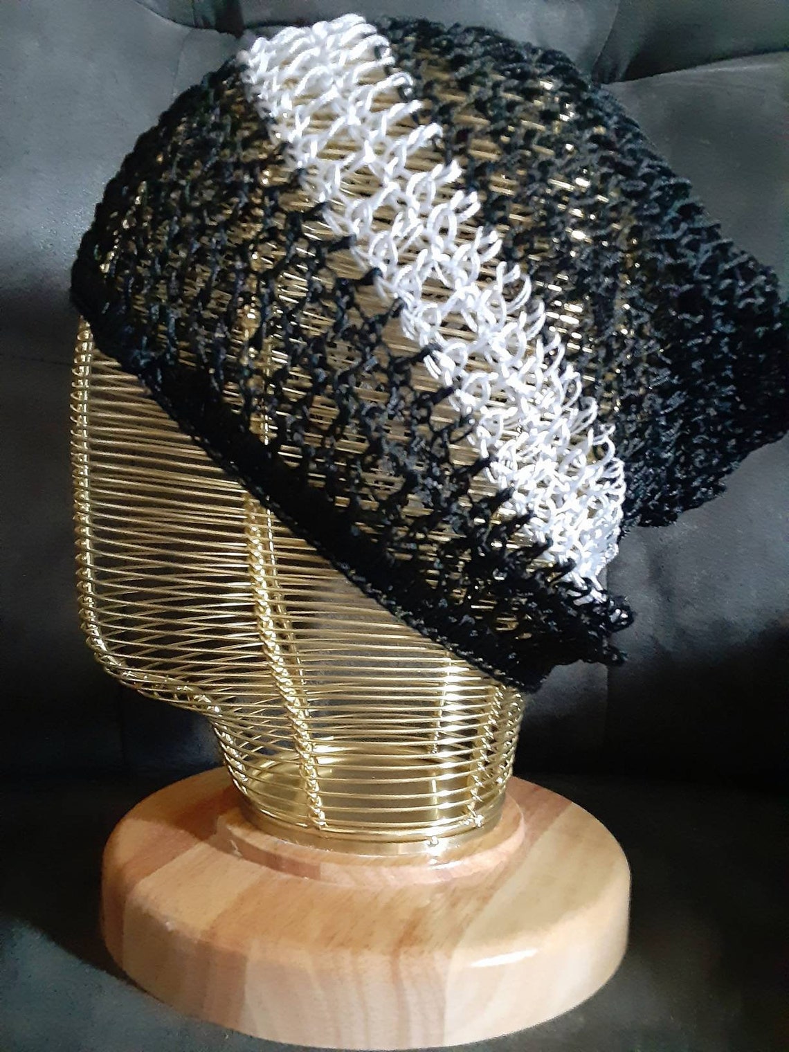 African Handmade Crochet Hair Snood Hair Sleeping Caphair - Etsy