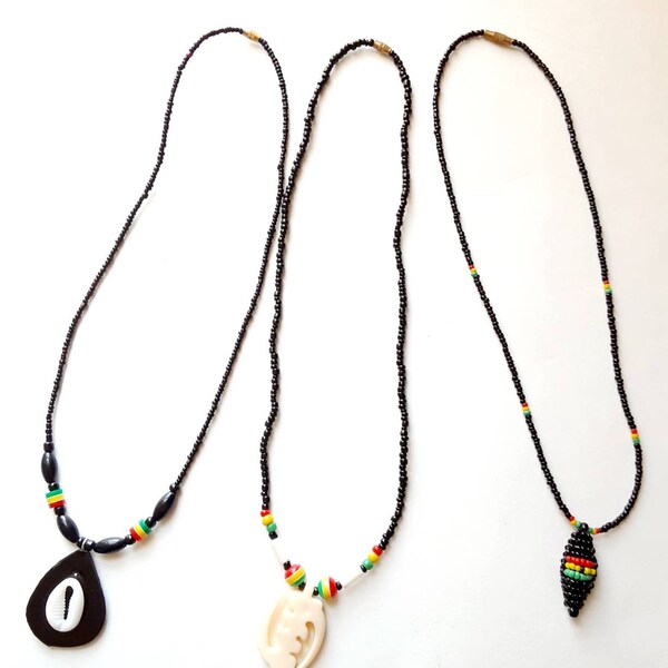 Rasta Necklace - Etsy