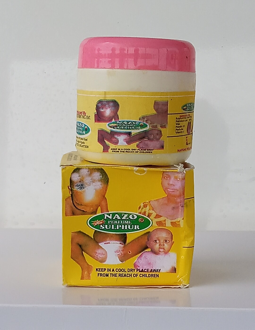 Nazo Perfume Sulphur Ointment 140g - Etsy