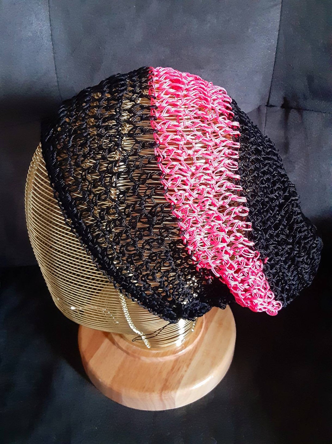 African Handmade Crochet Hair Snood Hair Sleeping Caphair - Etsy