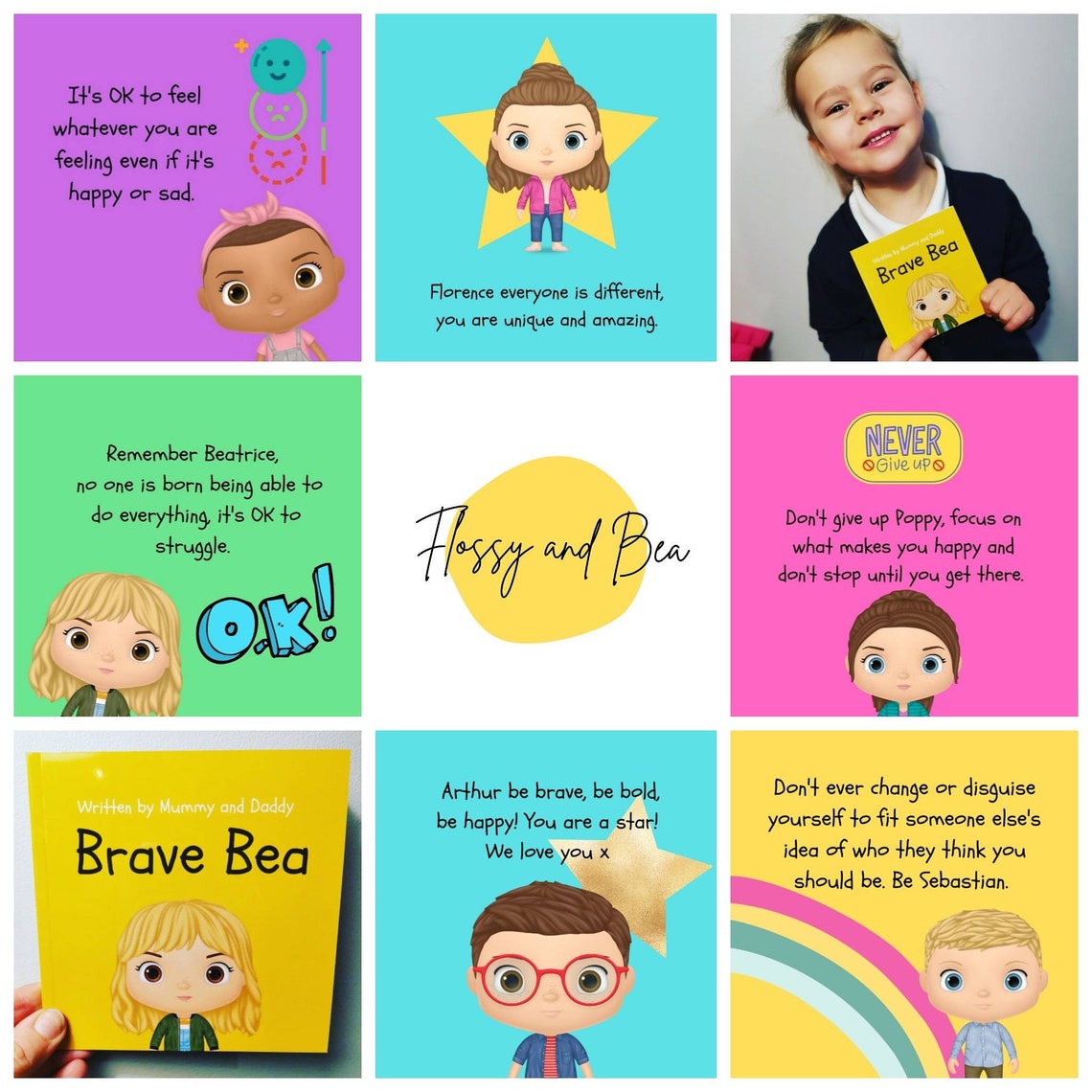 Personalised Be Happy Book | Etsy