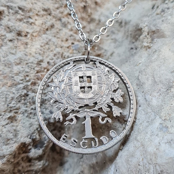 Cut Coin Necklace - Etsy