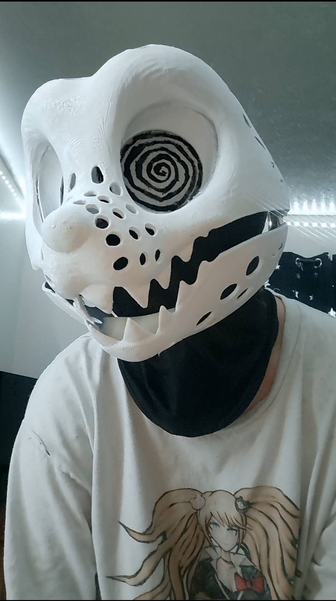 Furry Fursuit Base 3D Printed Fuzzbutt Fursuits Custom Headbase Creepy ...