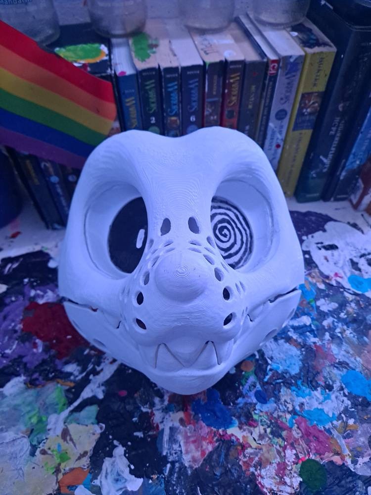 Furry Fursuit Base 3D Printed Fuzzbutt Fursuits Custom Headbase Creepy ...