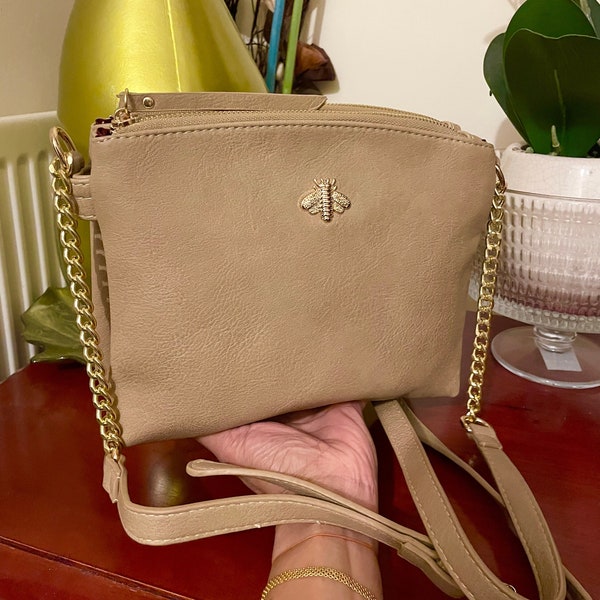 Double Compartment Crossbody Bag - Etsy