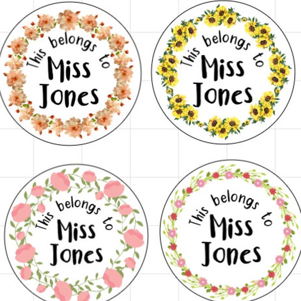 This Belongs to Stickers - Etsy