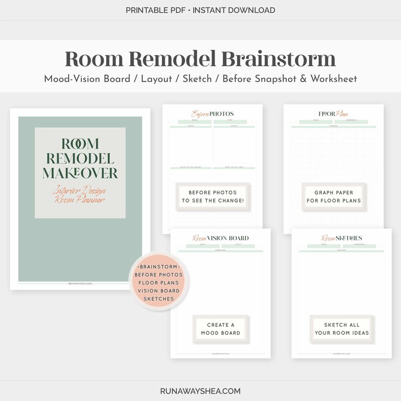 Home Project Planner Printable Ultimate Bundle Plan and - Etsy