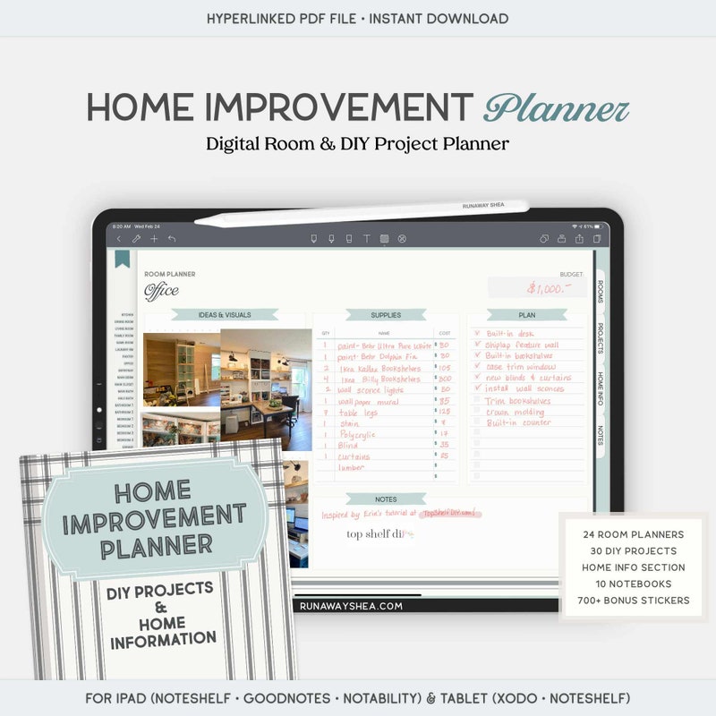 Home Planner - Etsy