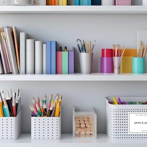 Editable Storage Labels Template | Customize Your Own Labels & Use for ...