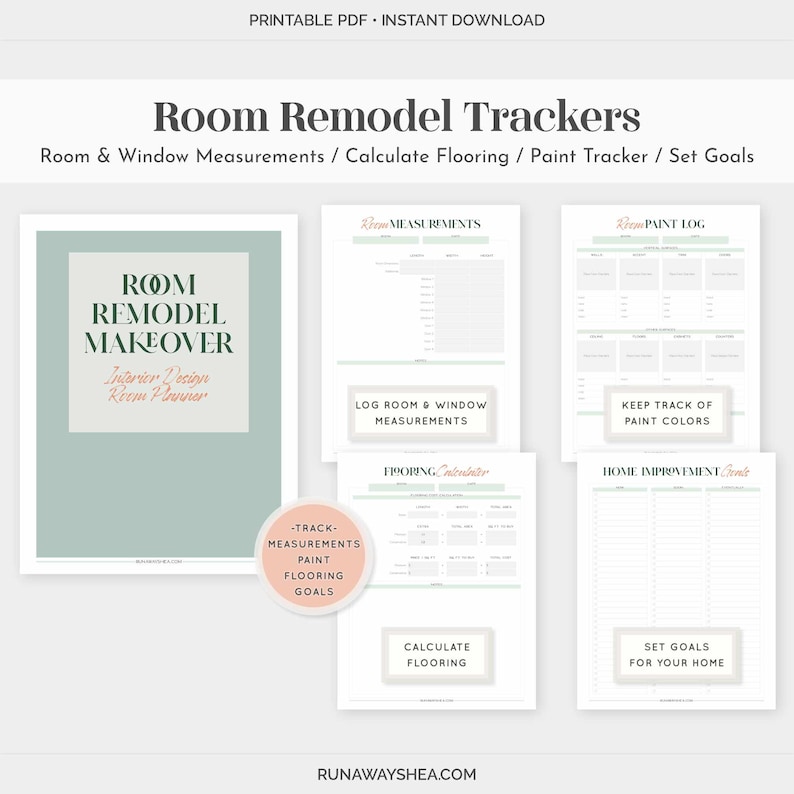Home Project Planner Printable Ultimate Bundle Plan and - Etsy