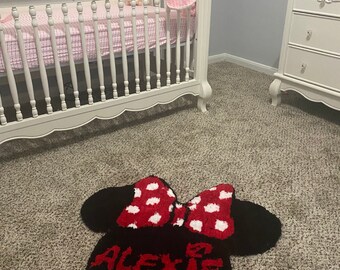 Mickey Minnie Rug | Etsy