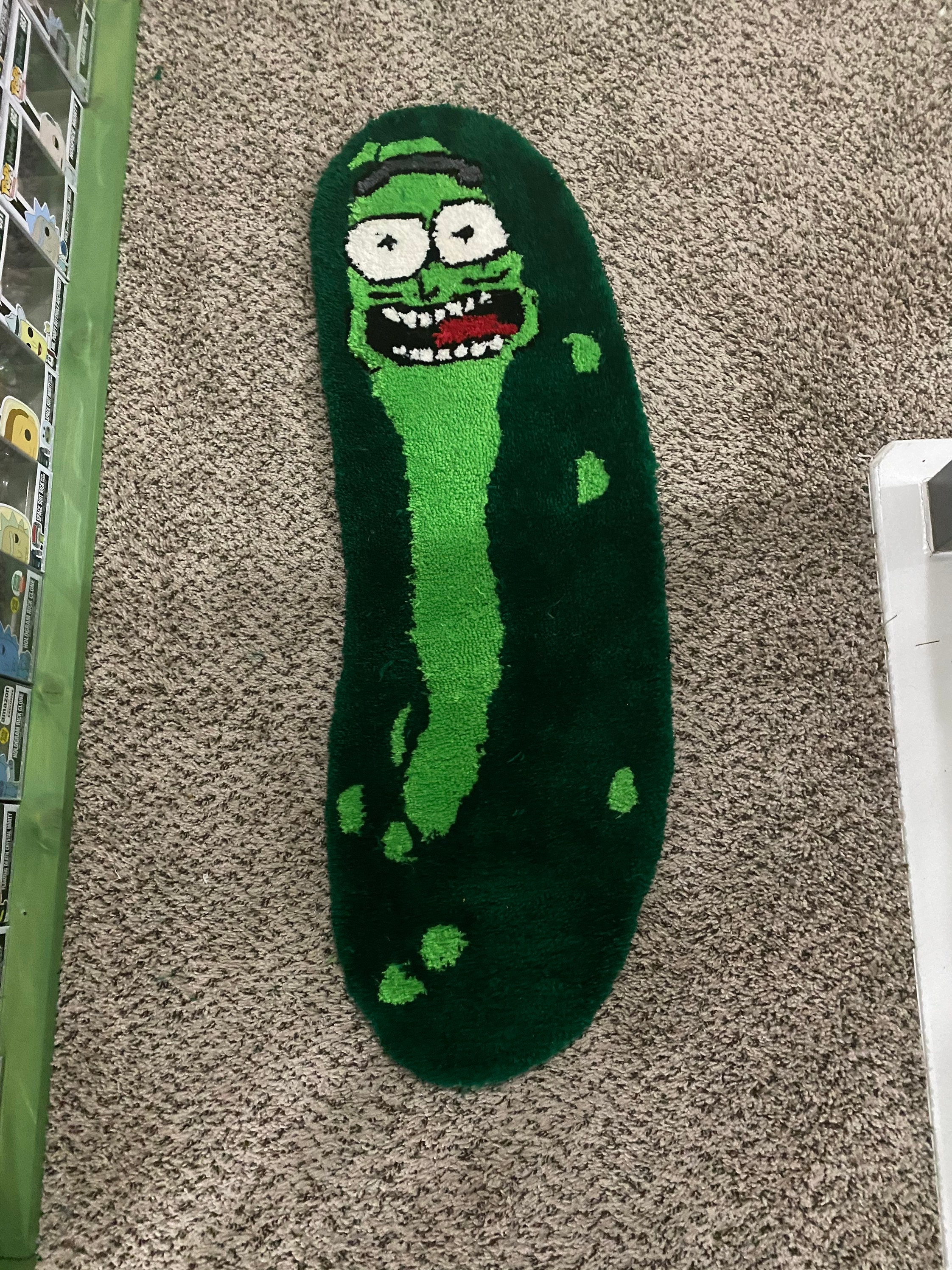 Pickle Rick Style Rug Art Fan Art -rick and Morty Fan - 42’x13’ - Etsy