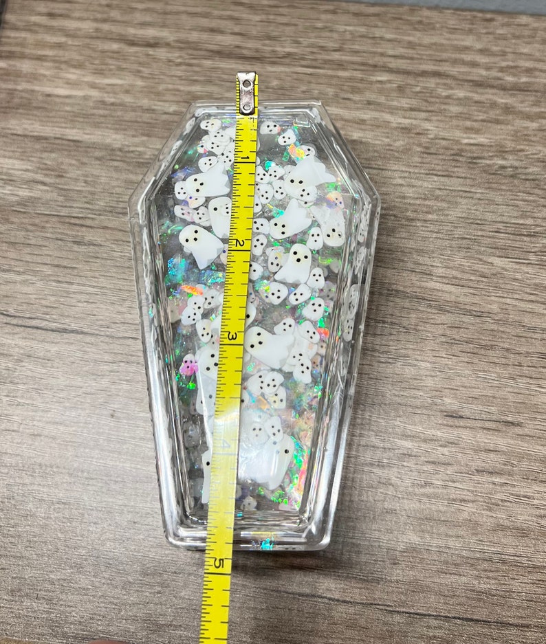 Ghost Resin Coffintrinket Box Resin Coffin Decor Coffin - Etsy
