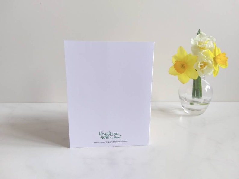 Tulip Greeting Card Origami Tulip Card for Mom Origami Flower Card Card ...