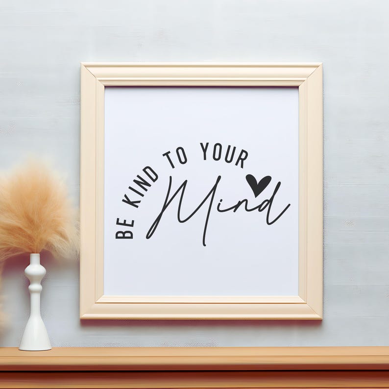 Mental Health Motivational Quotes PNG Bundle Digital Download Design ...