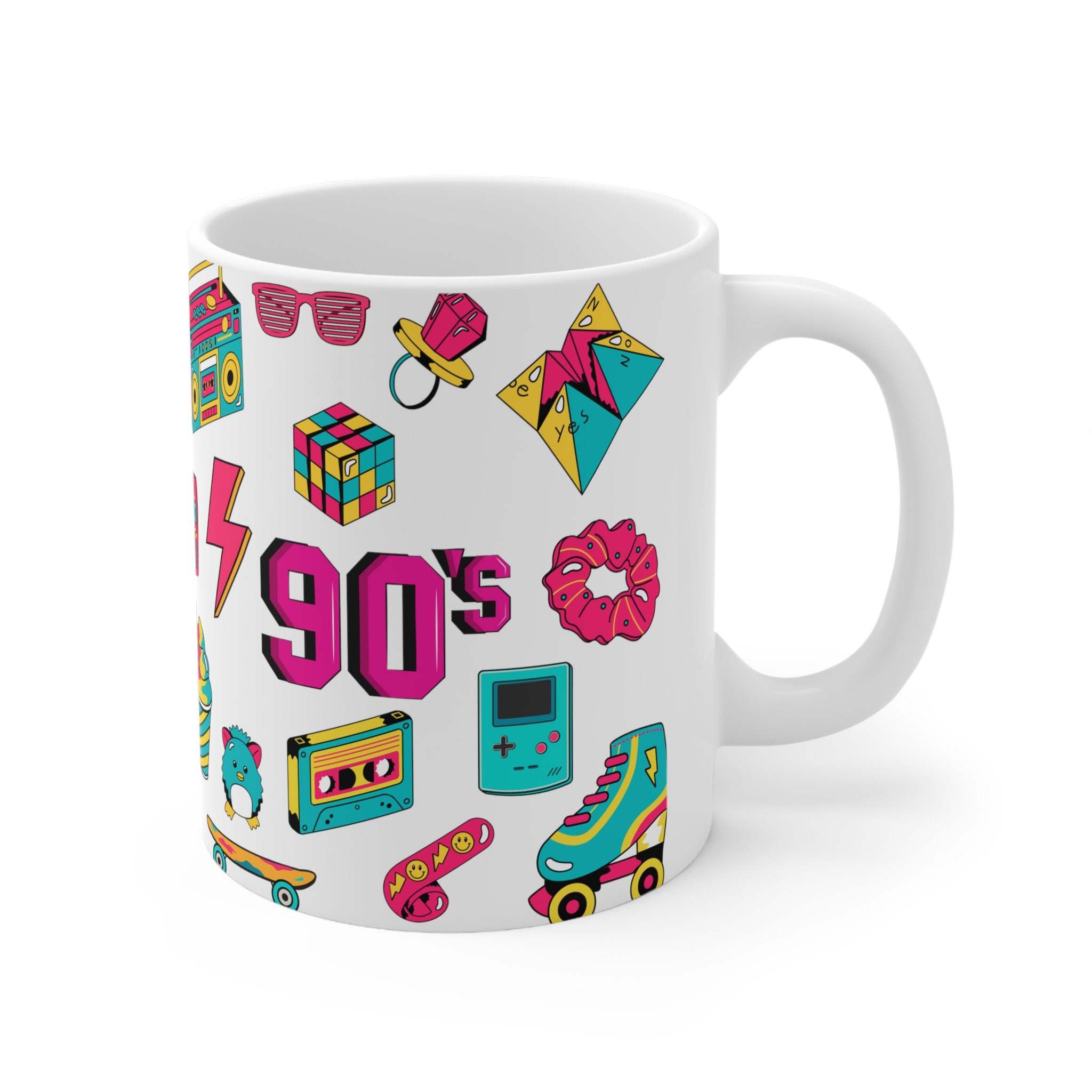 90s Baby Gift 90s Retro Gifts 90s Mug 90s Merch Gift for Millennial ...