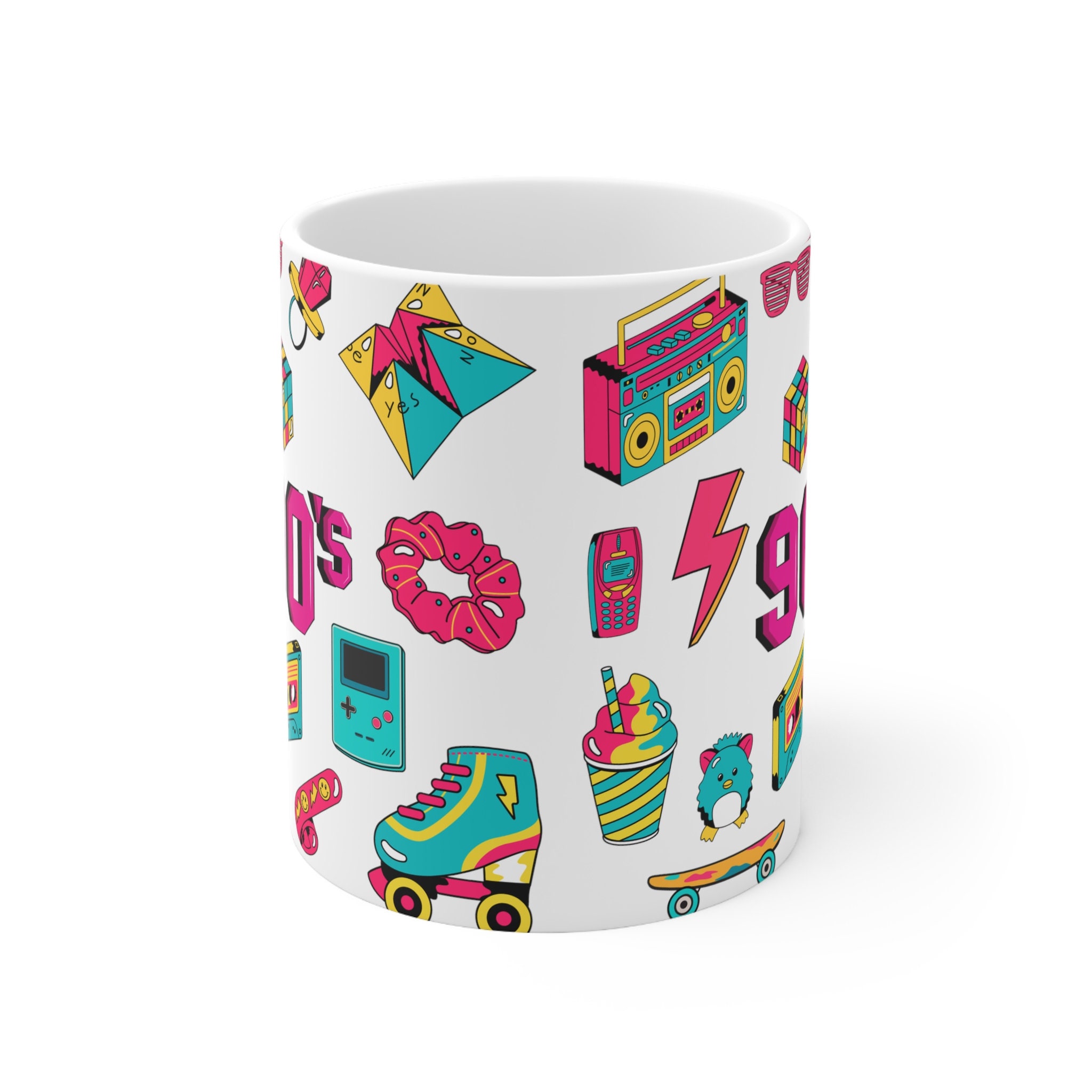 90s Baby Gift 90s Retro Gifts 90s Mug 90s Merch Gift for Millennial ...