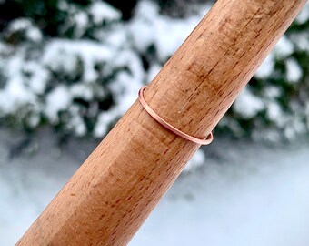 Simple Copper Ring | Etsy