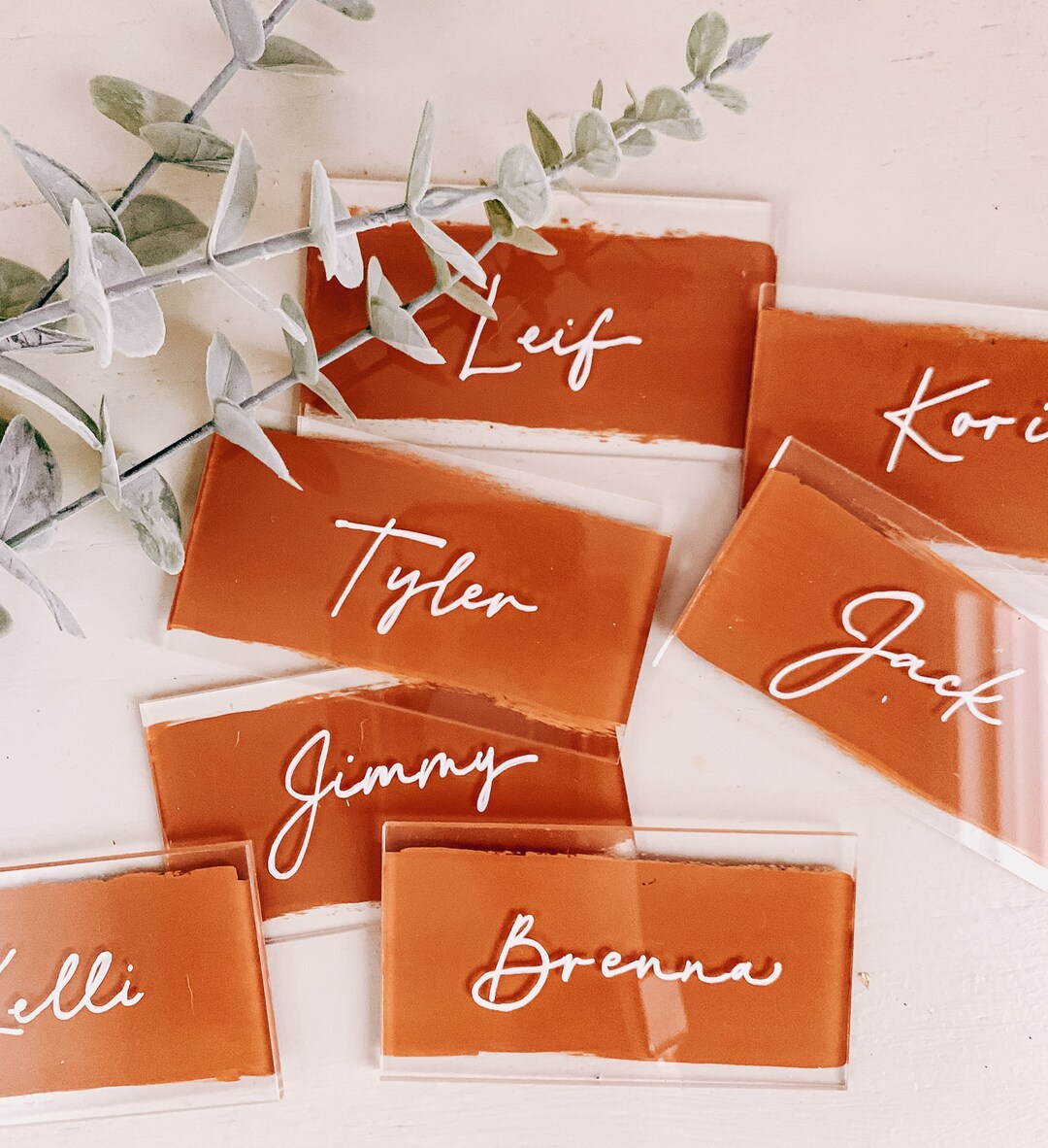 Wedding Name Cards | Acrylic Names | Wedding Favor | Name Cards | Name ...